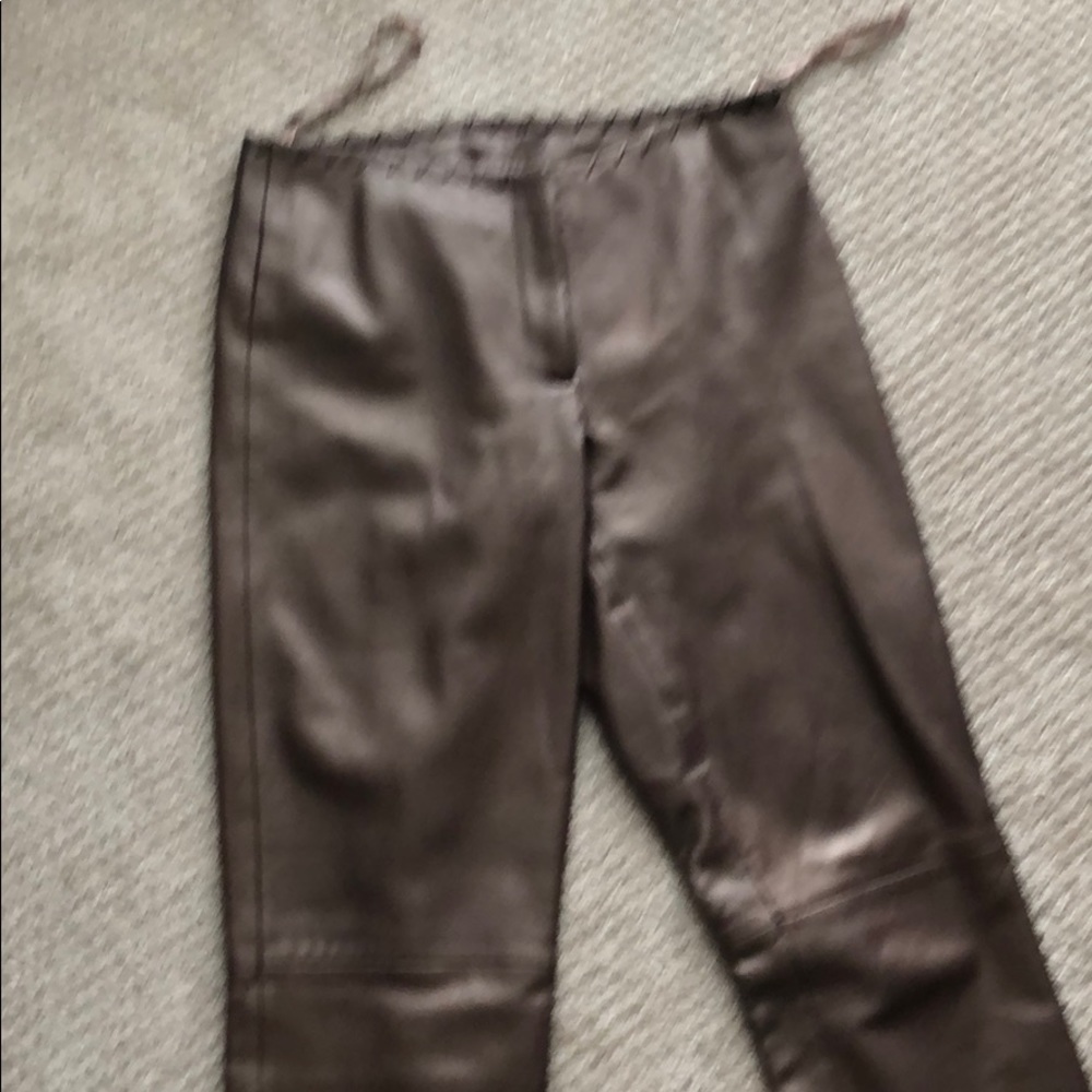 Cache Leather Pants - Gem
